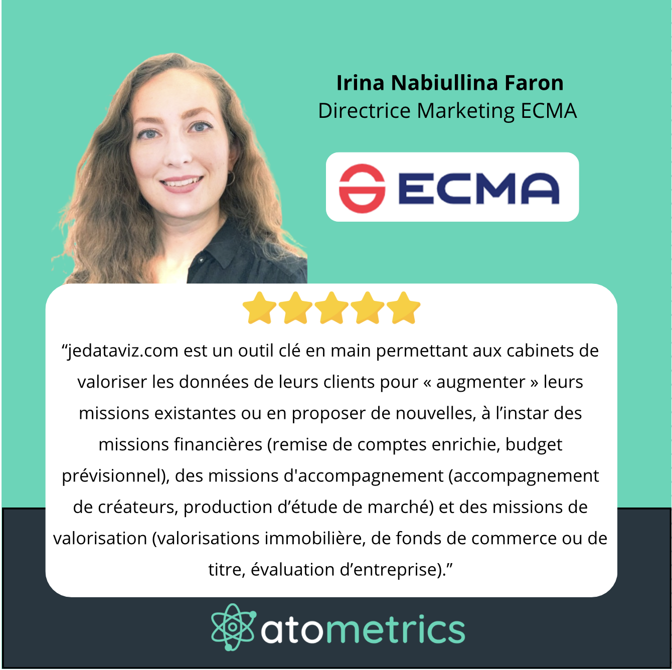 ECMA – article présentation – Atometrics